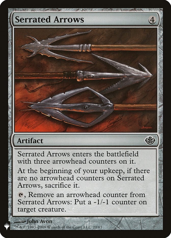 Serrated Arrows - The List Reprints - Magic: The Gathering