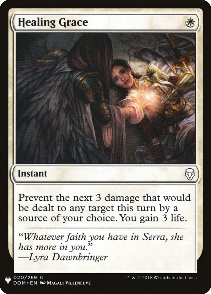 Healing Grace - The List Reprints - Magic: The Gathering