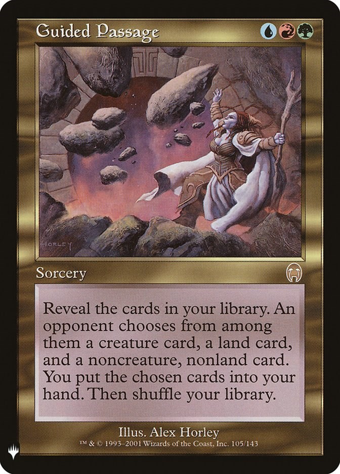 Guided Passage - The List Reprints - Magic: The Gathering