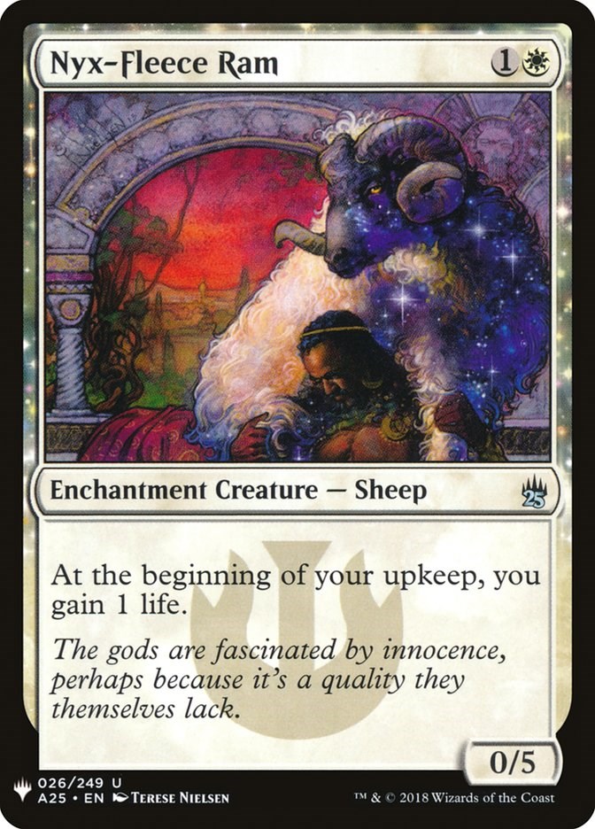 Nyx-Fleece Ram - The List Reprints - Magic: The Gathering