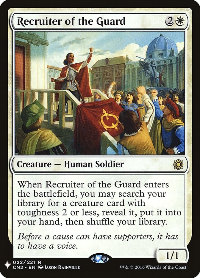 Recruiter of the Guard - The List Reprints - Magic: The Gathering