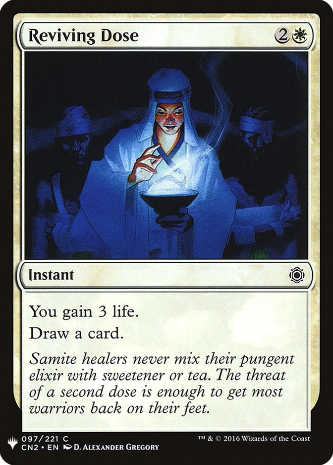 Reviving Dose - The List Reprints - Magic: The Gathering