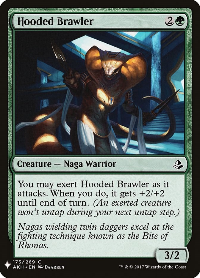 Hooded Brawler - The List Reprints - Magic: The Gathering