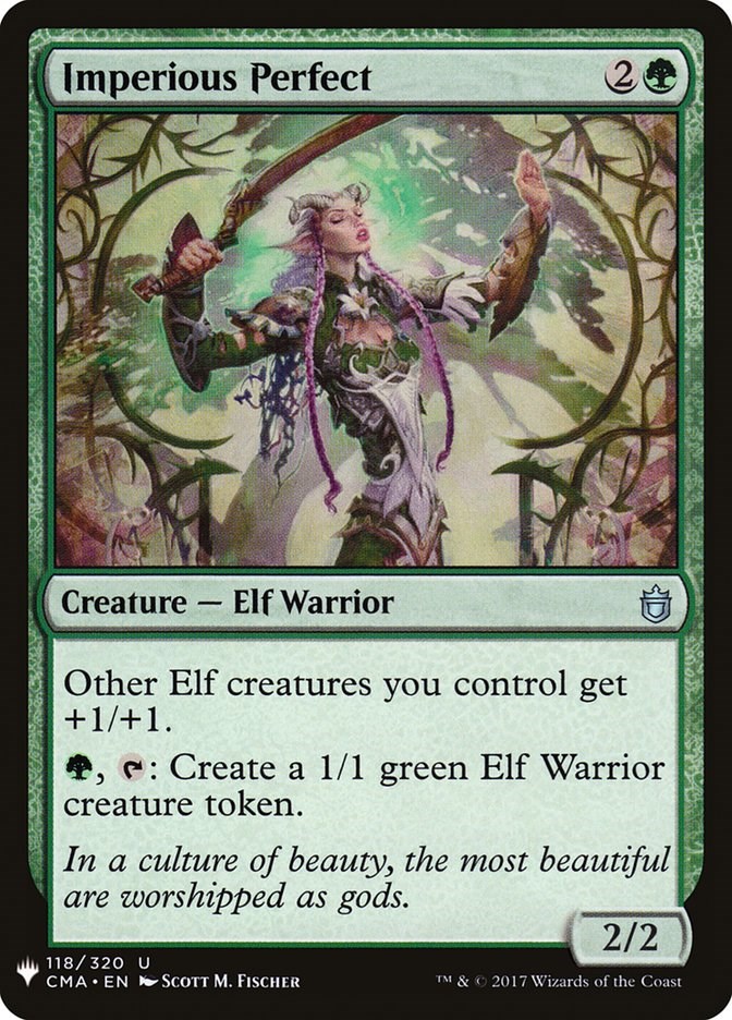 Imperious Perfect CMA The List Reprints Magic The Gathering