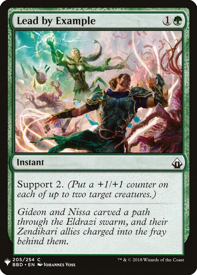 Lead by Example - The List Reprints - Magic: The Gathering