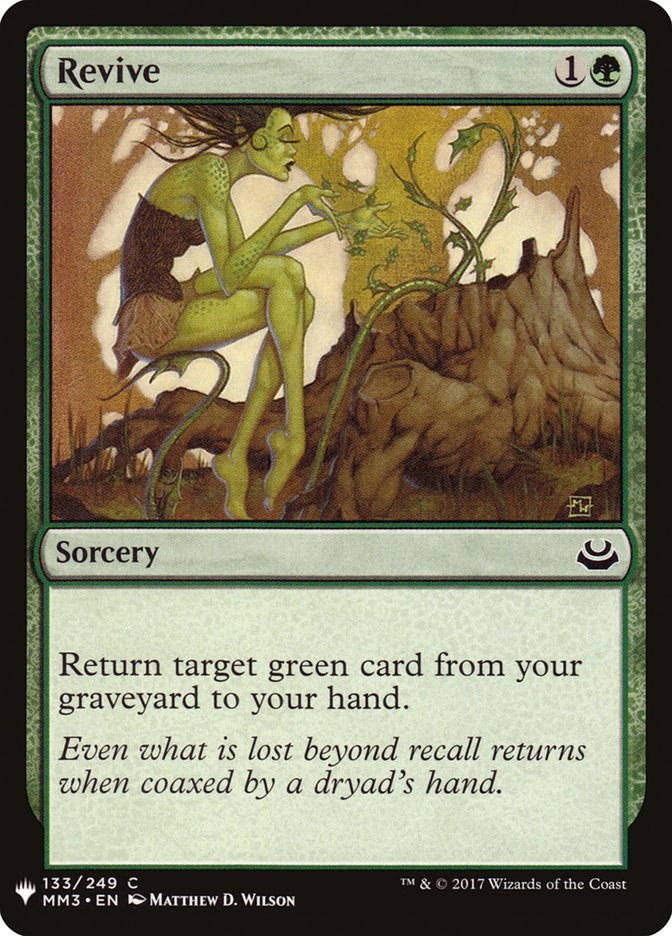 Revive - The List Reprints - Magic: The Gathering