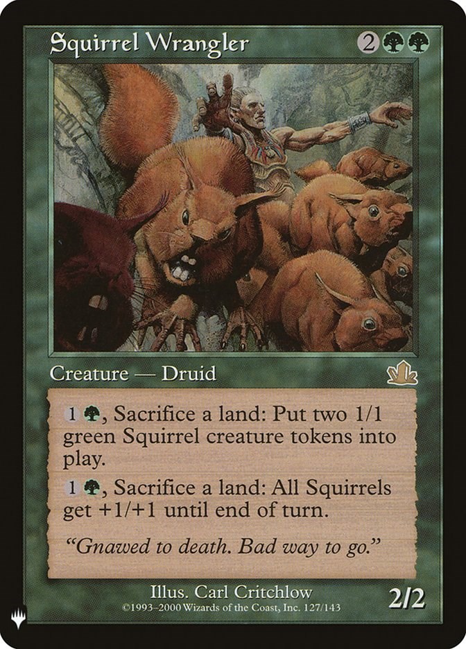 Squirrel Wrangler - The List Reprints - Magic: The Gathering