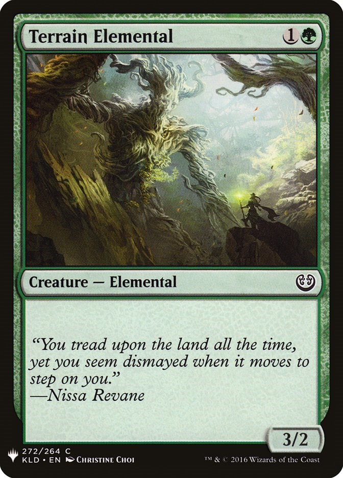 Terrain Elemental - The List Reprints - Magic: The Gathering