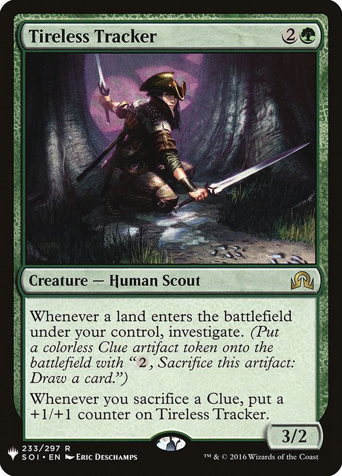 Tireless Tracker - The List Reprints - Magic: The Gathering