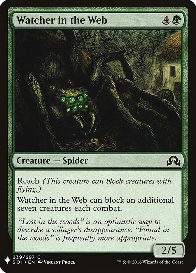 Watcher in the Web - The List Reprints - Magic: The Gathering