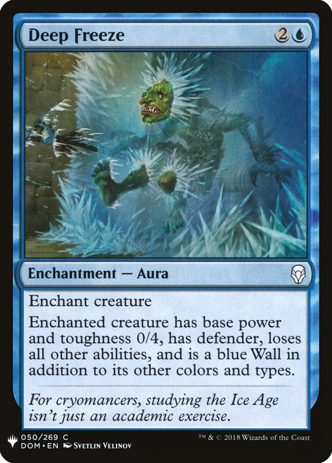 Deep Freeze - The List Reprints - Magic: The Gathering