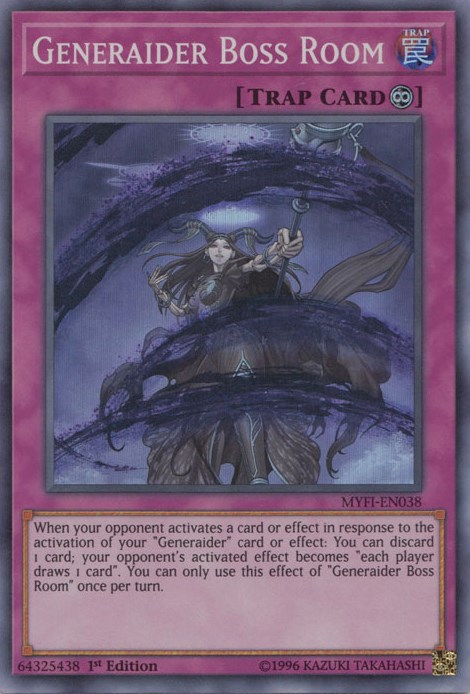 Generaider Boss Room - Mystic Fighters - YuGiOh