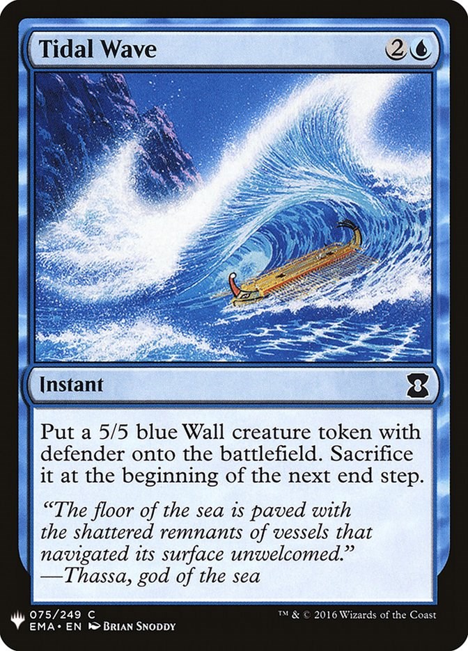 Tidal Wave - The List Reprints - Magic: The Gathering
