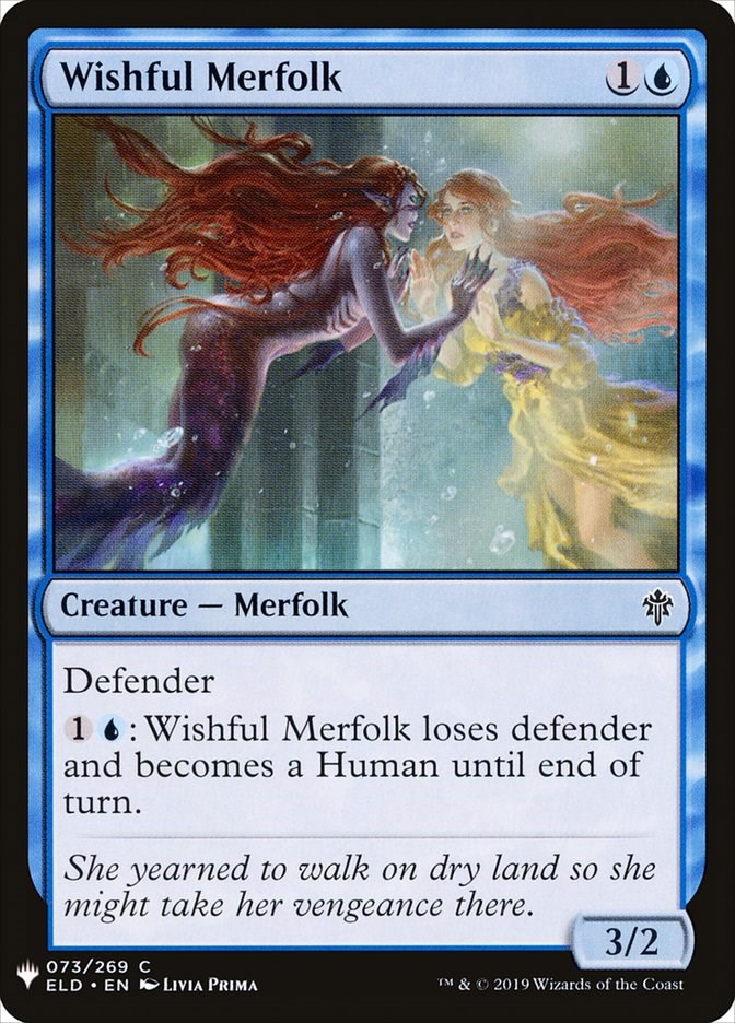 Wishful Merfolk - The List Reprints - Magic: The Gathering