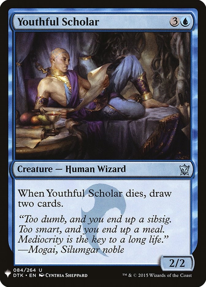 Youthful Scholar - The List Reprints - Magic: The Gathering
