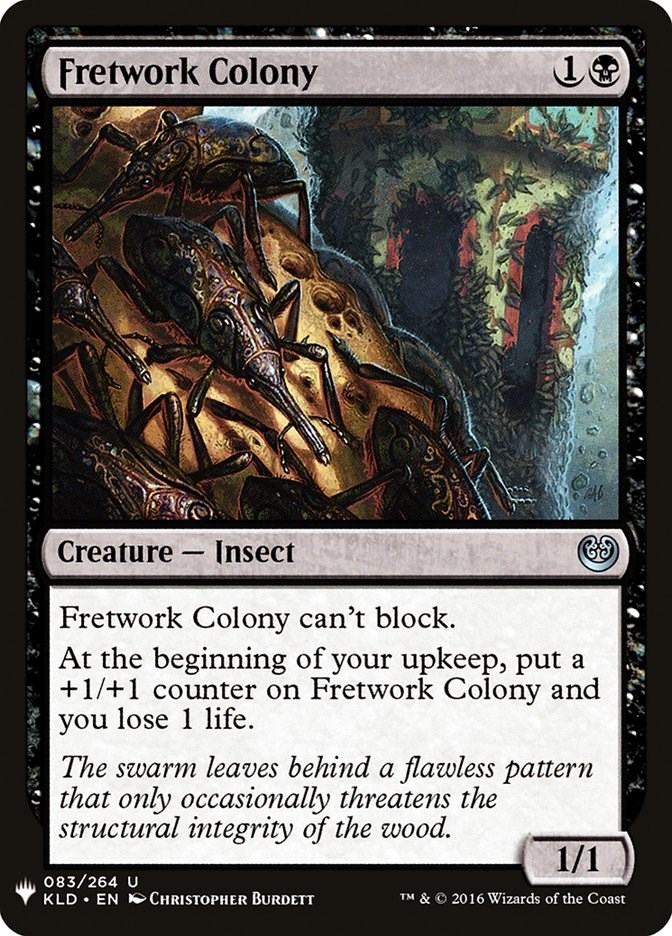 Fretwork Colony - The List Reprints - Magic: The Gathering