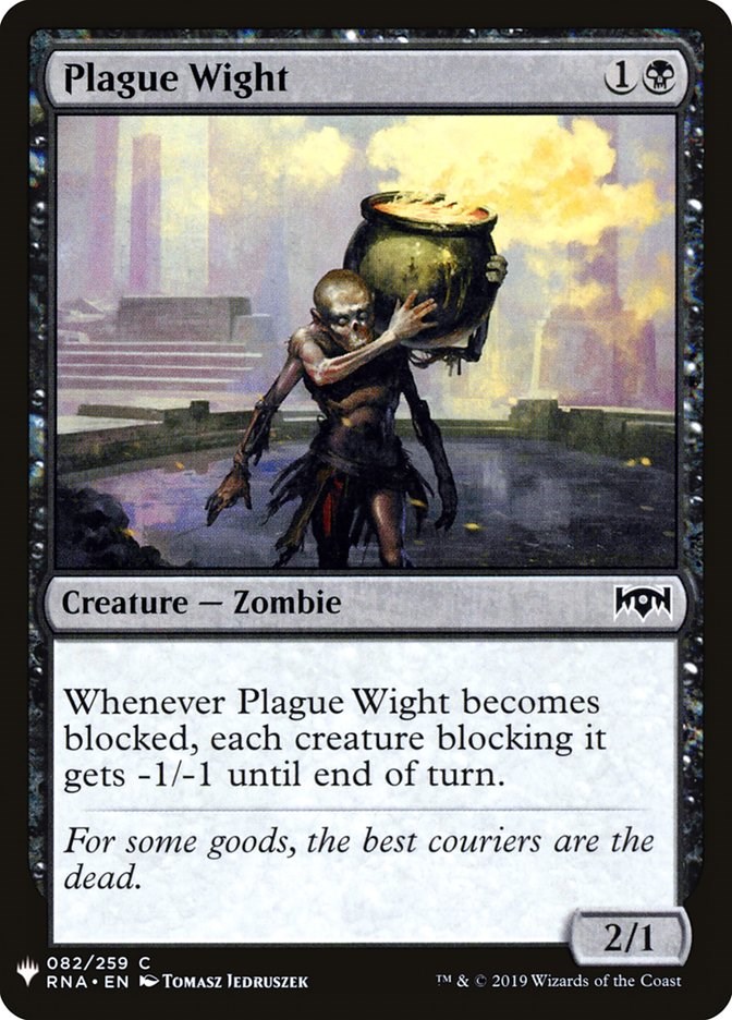 Plague Wight - The List Reprints - Magic: The Gathering