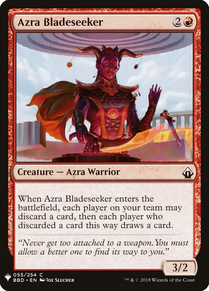 Azra Bladeseeker - The List Reprints - Magic: The Gathering
