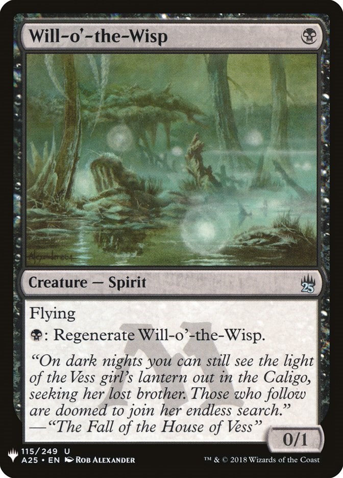 Will-o'-the-Wisp - The List Reprints - Magic: The Gathering