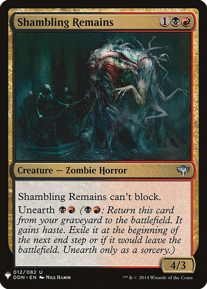 Shambling Remains - The List Reprints - Magic: The Gathering