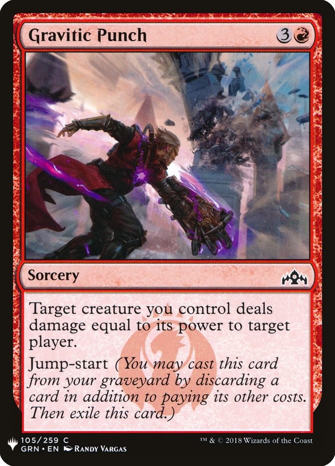 Gravitic Punch - The List Reprints - Magic: The Gathering