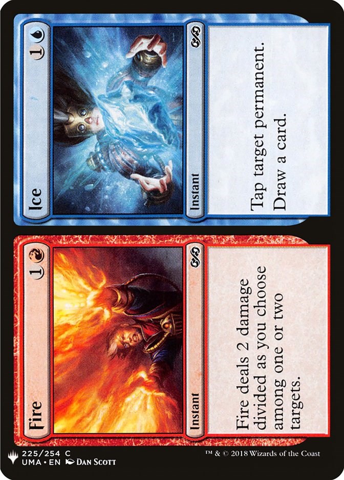 Fire // Ice - The List Reprints - Magic: The Gathering