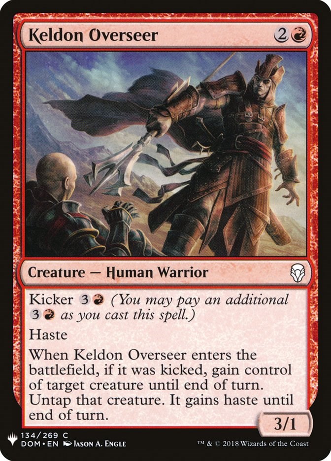 Mtg Strongholdoverseer