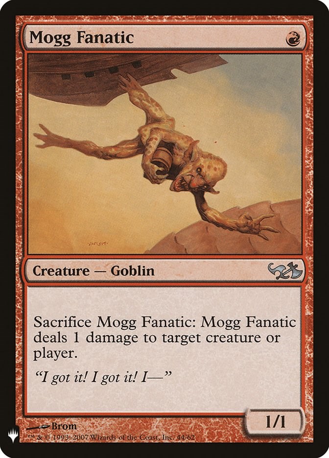 Mogg Fanatic - The List Reprints - Magic: The Gathering