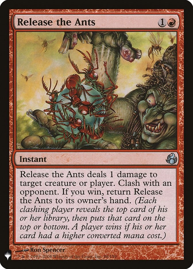Release the Ants - The List Reprints - Magic: The Gathering