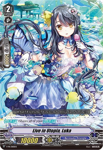 Live in Utopia, Luka (RRR Foil) - V Promo Cards - Cardfight Vanguard