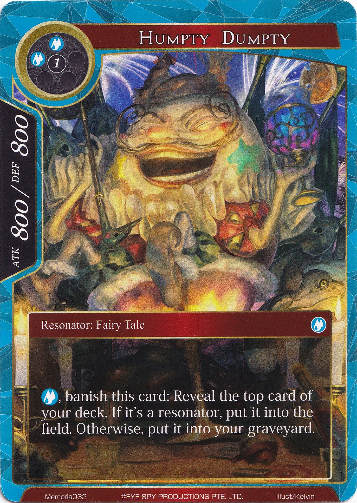 Humpty Dumpty - Alice Origin Memoria Cards - Force of Will