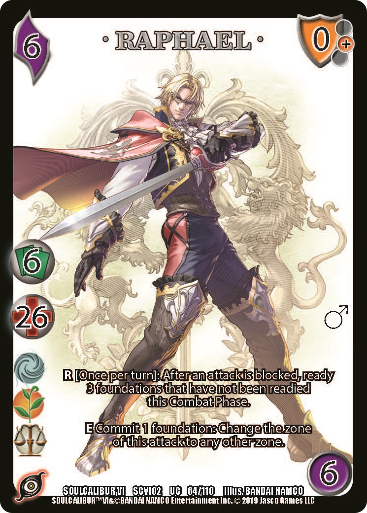 Raphael - SoulCalibur VI: Libra of Souls - UniVersus