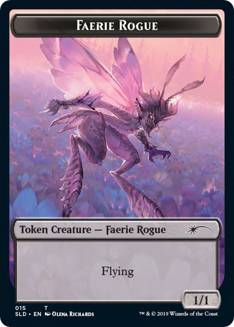 Faerie Rogue Token (015) - Secret Lair Drop Series - Magic: The Gathering