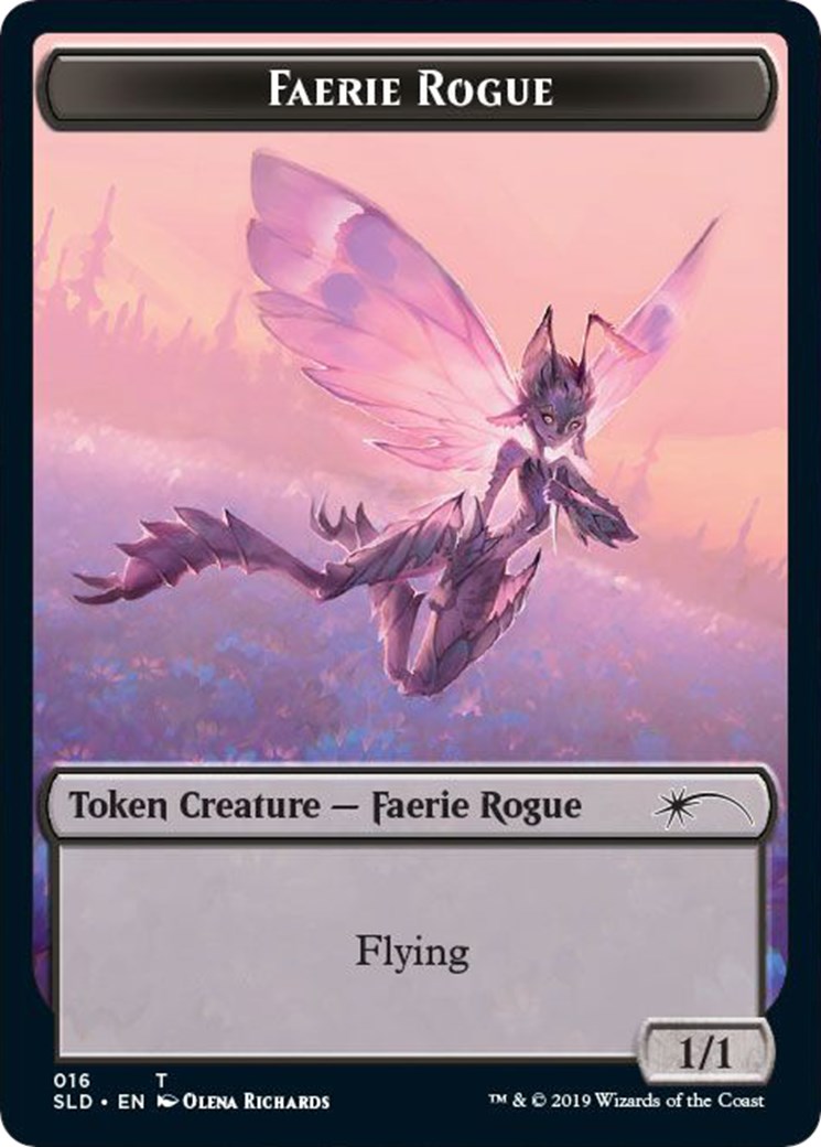 Faerie Rogue Token (016) - Secret Lair Drop Series - Magic: The Gathering