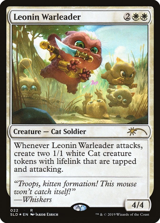 Leonin Warleader - Secret Lair Drop Series - Magic: The Gathering