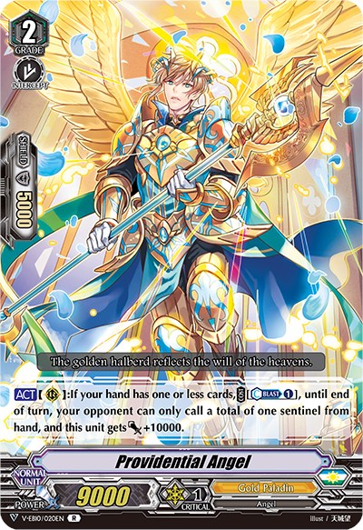 Providential Angel - V-EB10: The Mysterious Fortune - Cardfight Vanguard