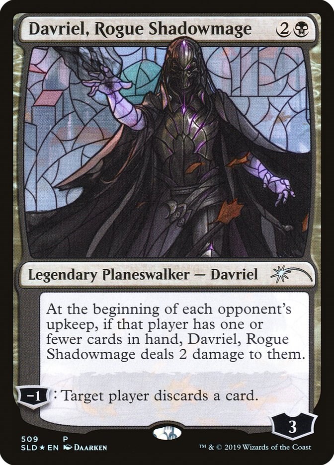Davriel, Rogue Shadowmage (Stained Glass) - Secret Lair Drop Series ...