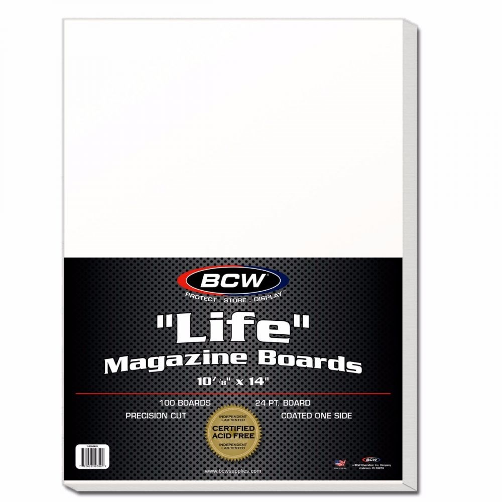 Comic Backing Boards - 'Life' Magazine (100-Pack) - Ultimate Guard ...