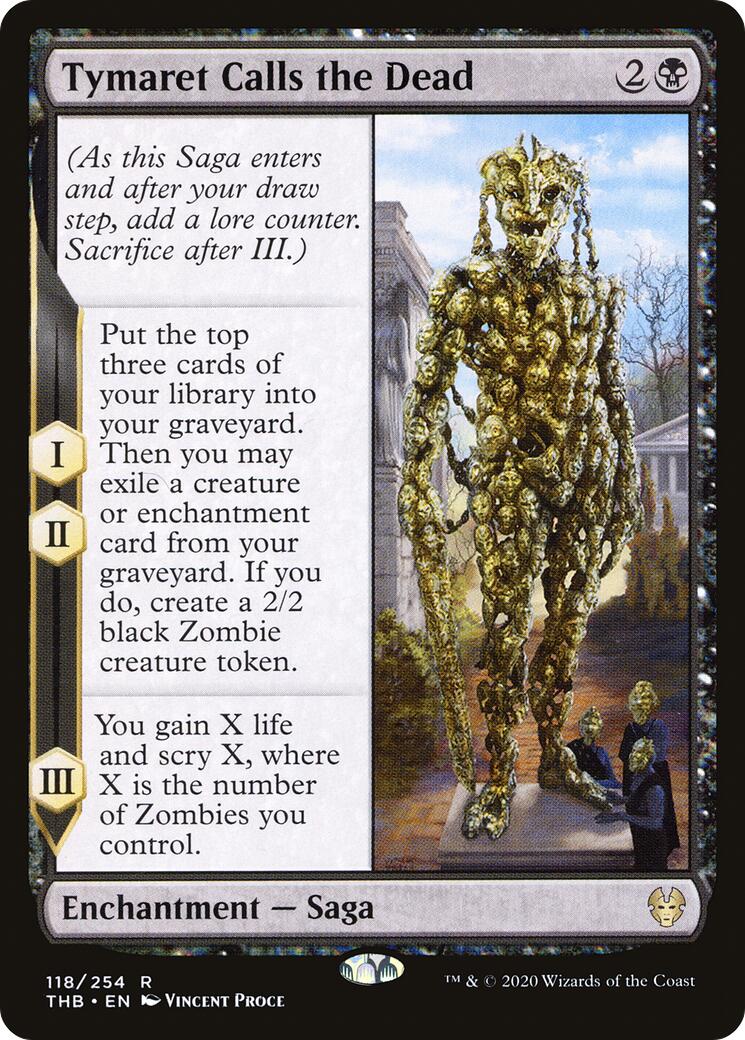 Tymaret Calls the Dead - Theros Beyond Death - Magic: The Gathering