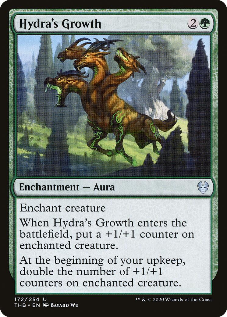 Hydra's Growth - Theros Beyond Death - Magic: The Gathering