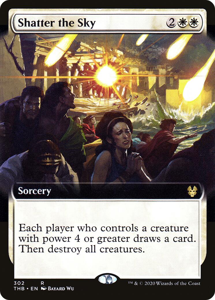 Shatter the Sky (Extended Art) - Theros Beyond Death - Magic: The Gathering