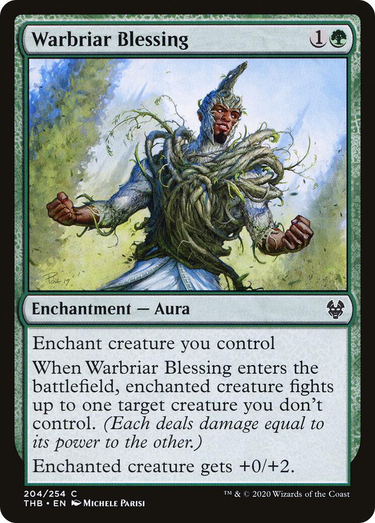 Warbriar Blessing - Theros Beyond Death - Magic: The Gathering