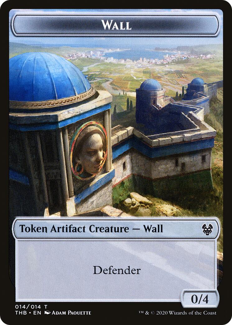 Wall Token - Theros Beyond Death - Magic: The Gathering