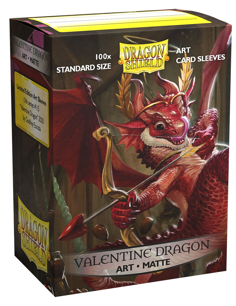 Dragon Shield 2020 Limited Edition Art Sleeves - Valentine Dragon (100 ...
