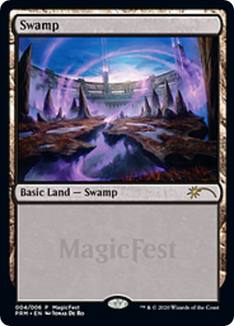 Swamp (2020) - MagicFest Cards - Magic: The Gathering