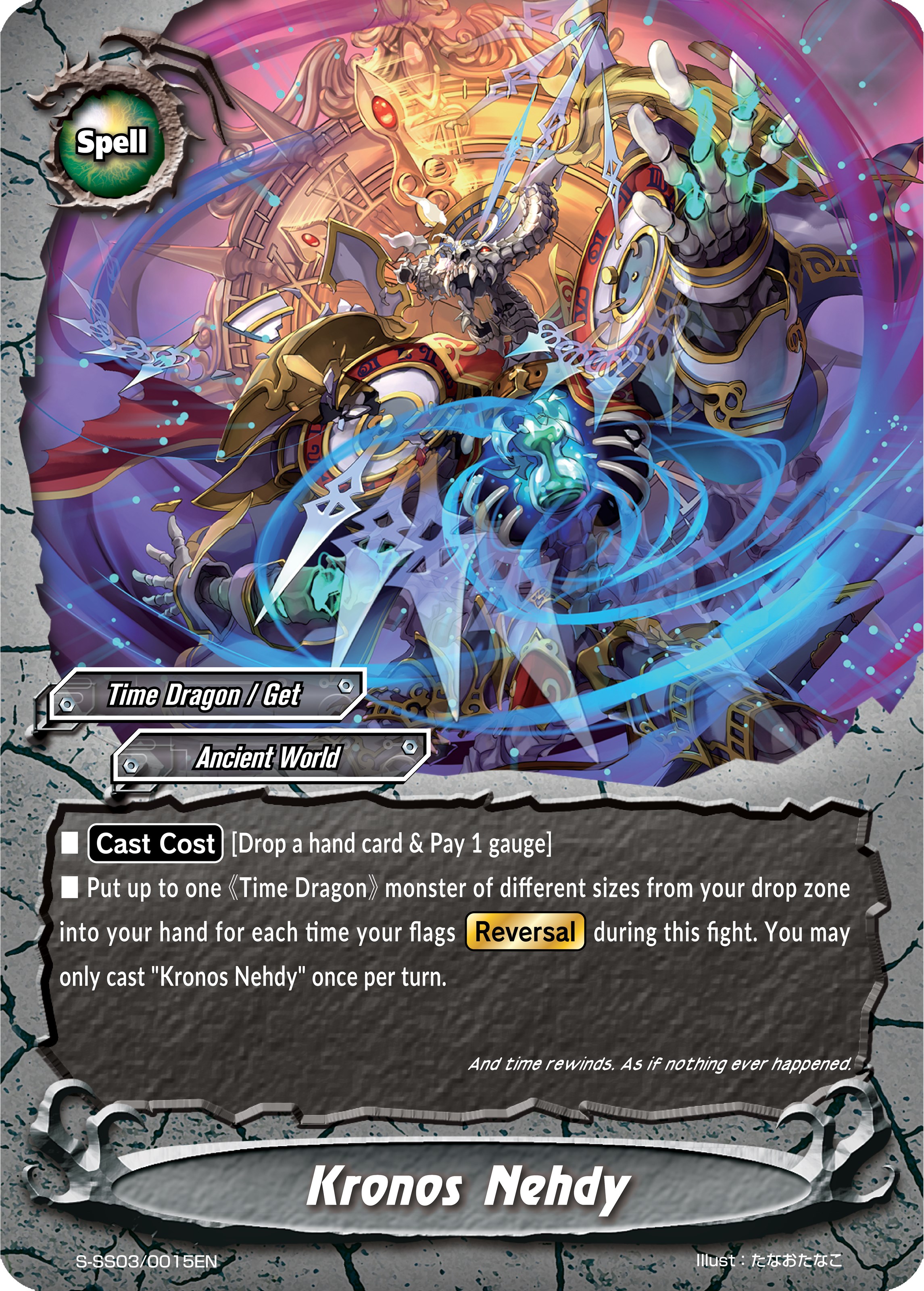 Kronos Nehdy - S-SS03: The End Zero - Future Card BuddyFight