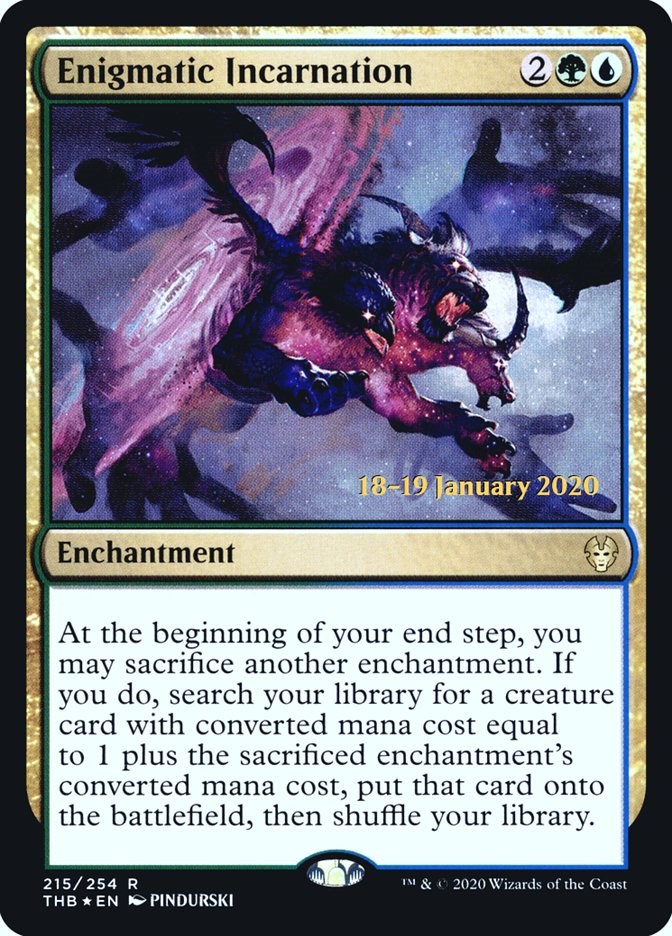 Enigmatic Incarnation - Prerelease Cards - Magic: The Gathering