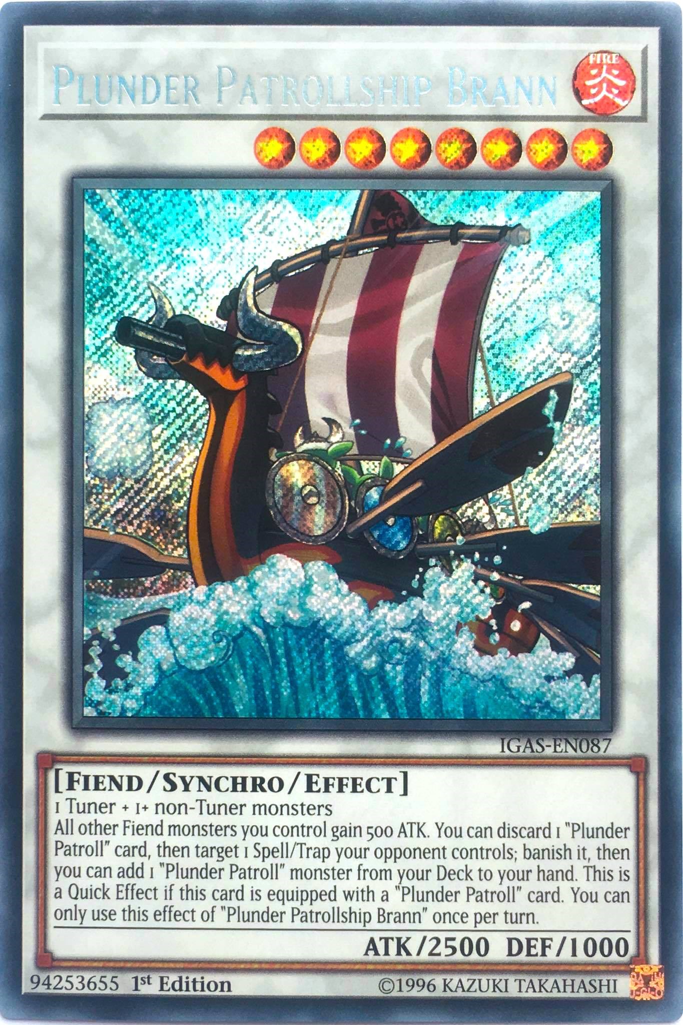 Plunder Patrollship Brann - Ignition Assault - YuGiOh