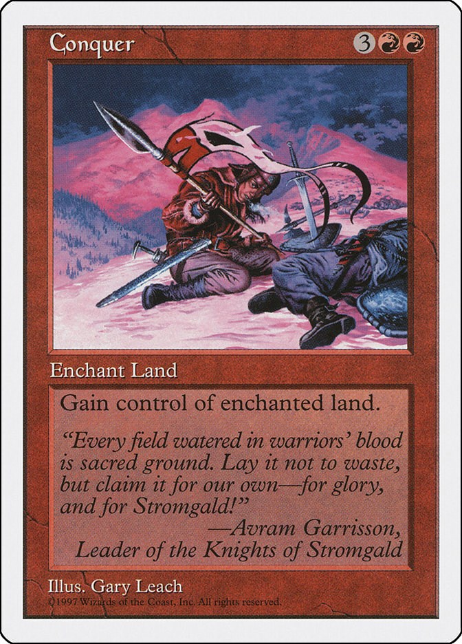 Conquer - Fifth Edition - Magic: The Gathering