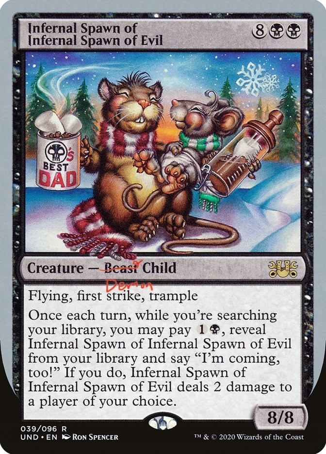 Infernal Spawn of Infernal Spawn of Evil - Unsanctioned - Magic: The ...